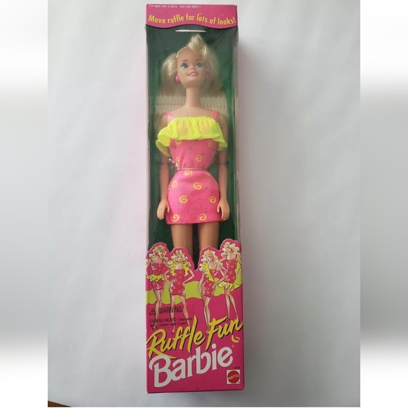 Barbie | Toys | Vintage Ruffle Fun Barbie | Poshmark